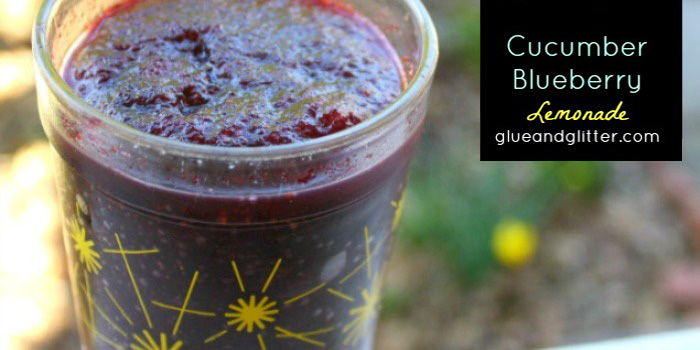 Recipe: Frozen Cucumber Blueberry Lemonade (with or without booze ...