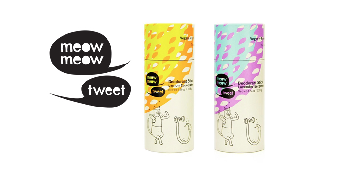 Keep Your Cool with the New Meow Meow Tweet Deodorant Stick - Chic Vegan